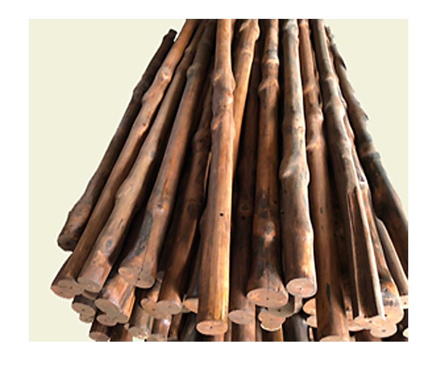 Delta River Poles | Delta River Rustic Pole